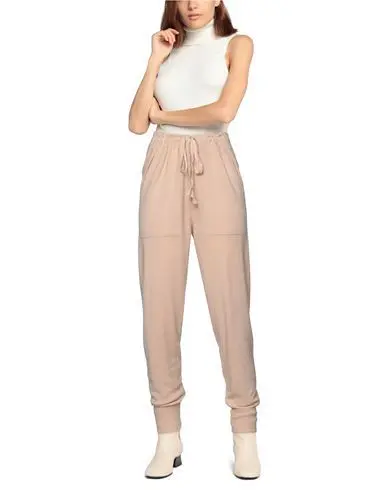 SOALLURE Tapered Knit Pants