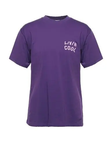 LIVINCOOL T-shirt Size Cotton - Purple