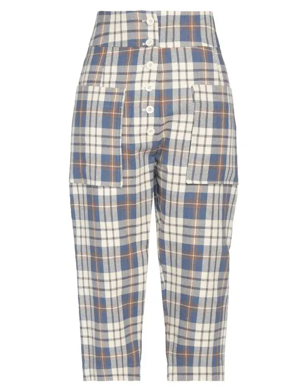 SOLOTRE Tartan Cotton Pants