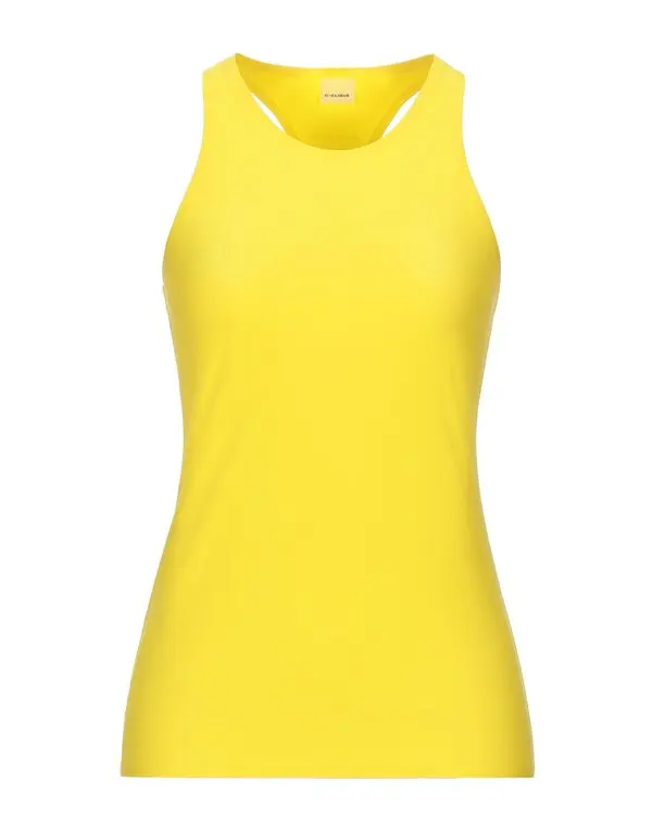 PINKO C-CLIQUE Tank Top - Yellow