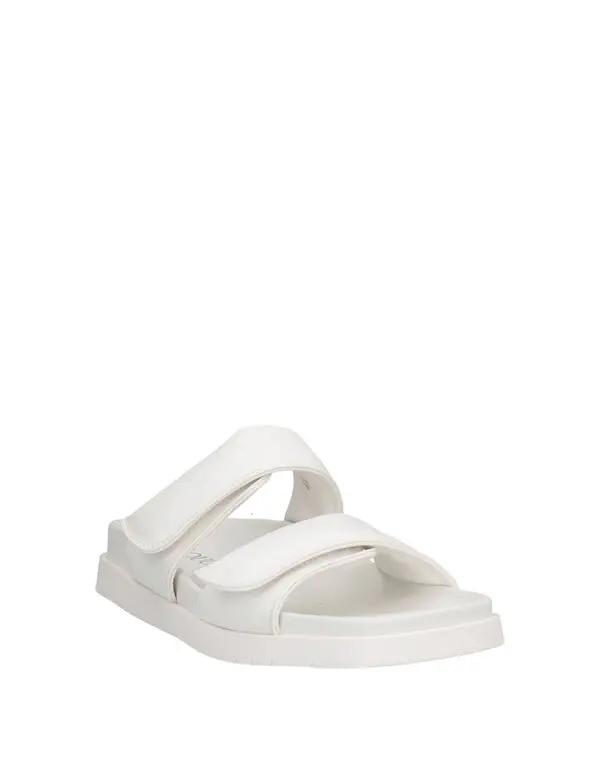 DOUCAL'S Leather Sandals - White