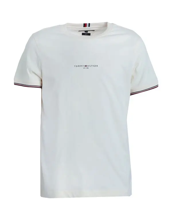 Tommy Hilfiger T-shirt Size Cotton - White