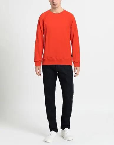 NOUMENO CONCEPT Cotton Fleece Sweatshirt - Orange