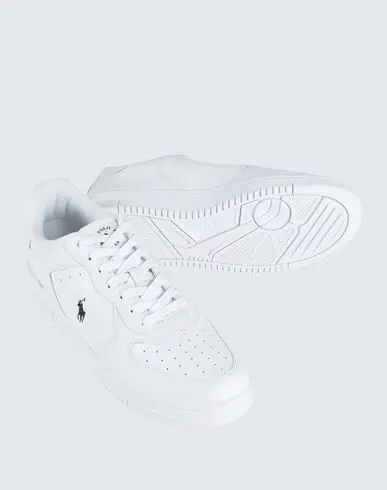 Polo Ralph Lauren Masters Court Leather Sneakers - White