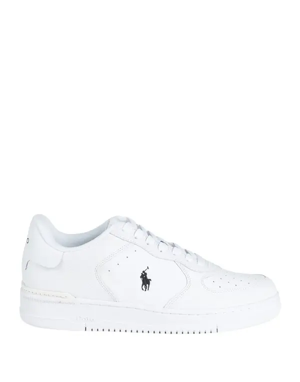 Polo Ralph Lauren Masters Court Leather Sneakers - White