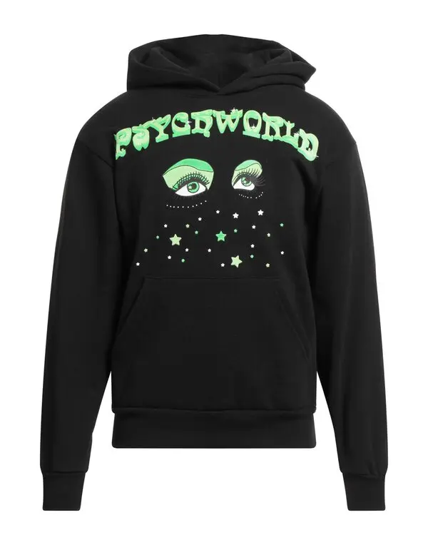 PSYCHWORLD Printed Fleece Sweatshirt