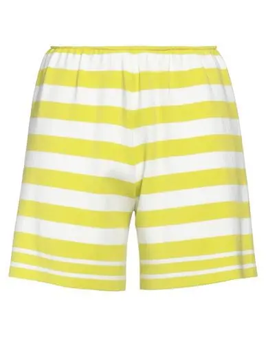 KAOS Knitted Striped Shorts - Green