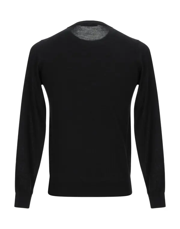 DANIELE ALESSANDRINI Wool Sweater - Black