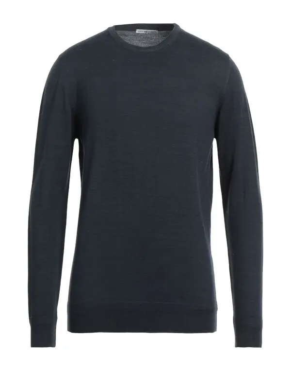 DANIELE ALESSANDRINI Wool Sweater - Navy Blue