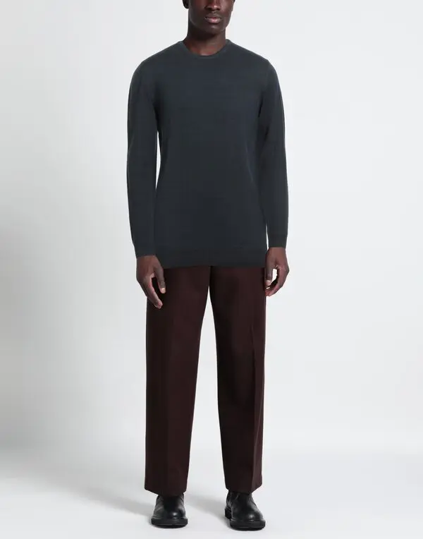DANIELE ALESSANDRINI Wool Sweater - Navy Blue