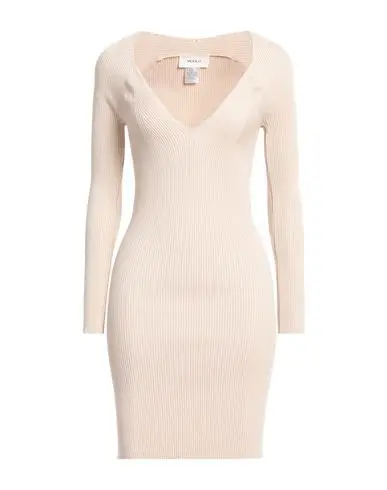 VICOLO Mini Dress In Viscose And Polyester - Beige
