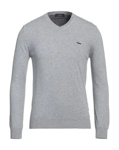 HARMONT & BLAINE V-neck Mélange Knit Sweater