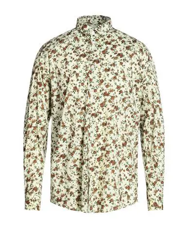 8 BY YOOX Printed Regular Shirt Shirt Size Cotton, Polyester