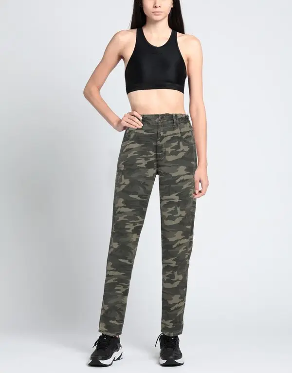 ONETEASPOON Camouflage Tapered Leg Trousers