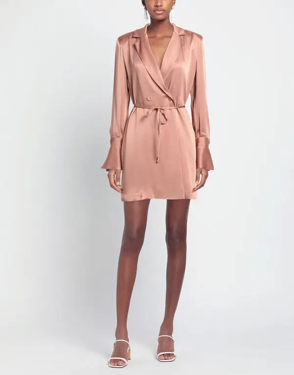 SOLOTRE Mini Dress - Pink