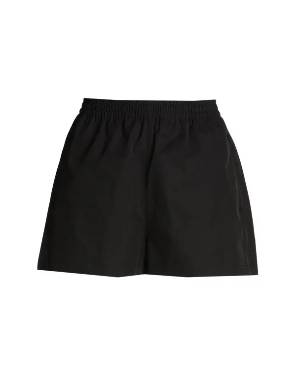Topshop High Waisted Shorts - Black