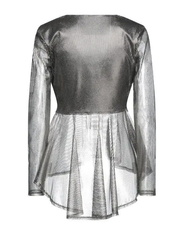 Guess Tulle Metallic Top