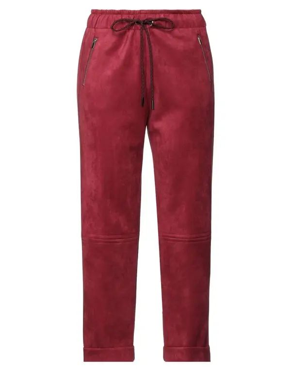 SILVIAN HEACH Suede-effect Trousers