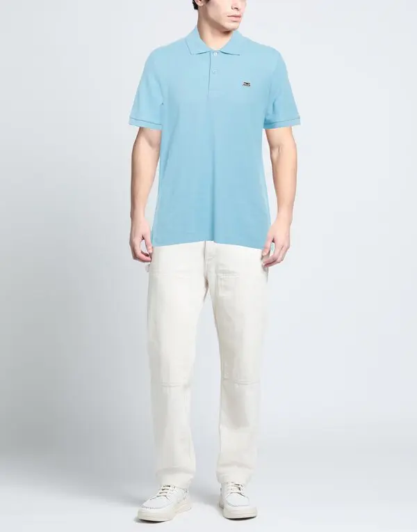 Sandro Polo Shirt Size Cotton, Elastane, Polyester - Blue