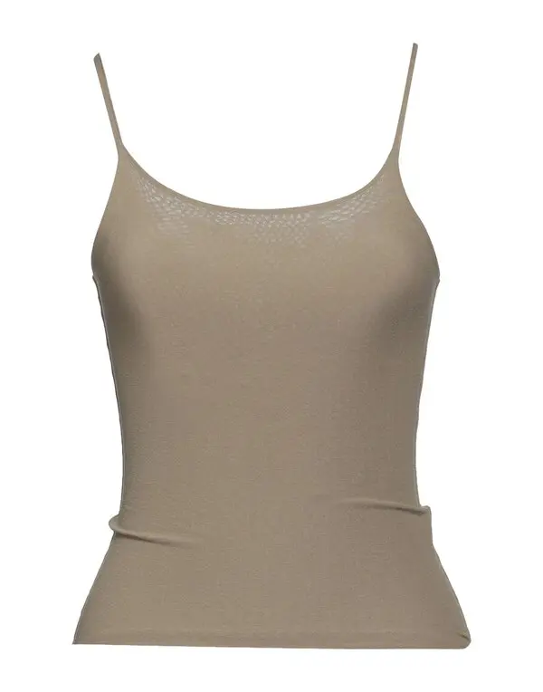 EMISPHERE Tulle Tank Top - Sage Green