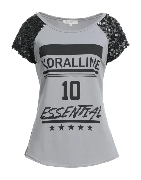 KORALLINE T-shirt With Sequins And Brand Logo