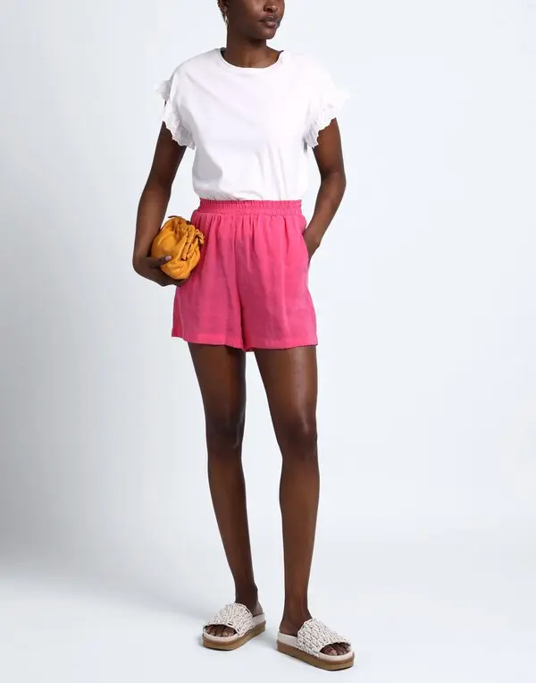 Only Solid Color High Waisted Shorts