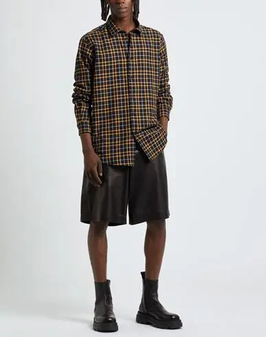 8 BY YOOX Cotton Flannel Shirt Shirt Size Cotton