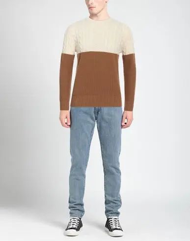 MASQ Crewneck Wool Sweater - White