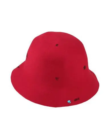 SUPERDUPER Wool Bucket Hat - Red