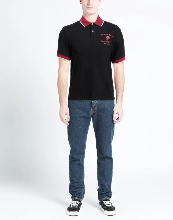 NORTH SAILS Polo Shirt Size Cotton, Elastane
