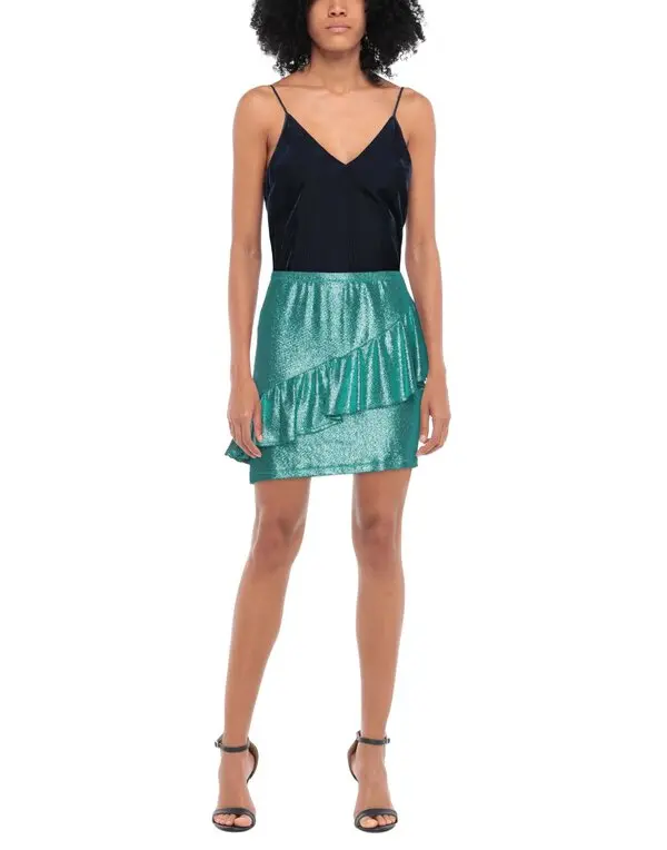 SHOPART Mini Skirt - Green