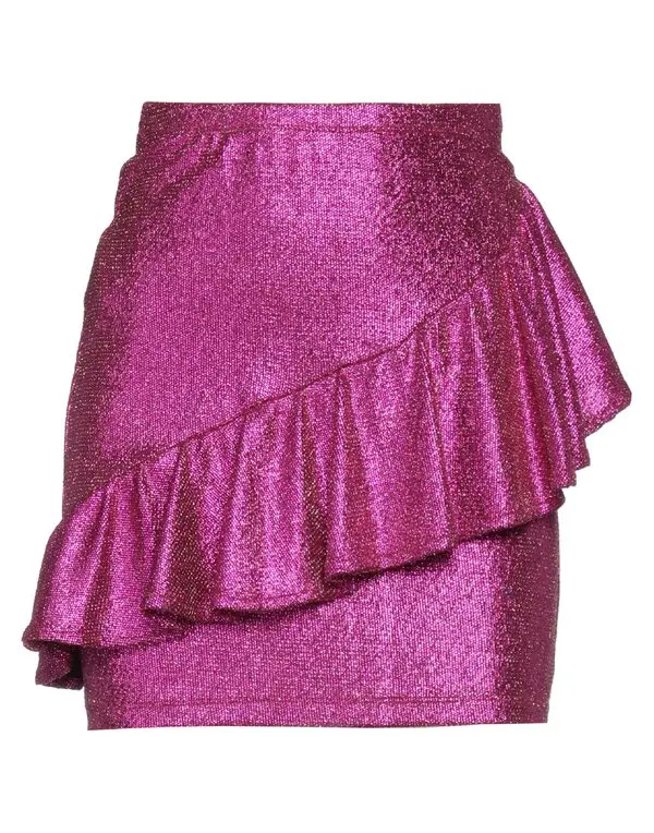 SHOPART Mini Skirt - Purple