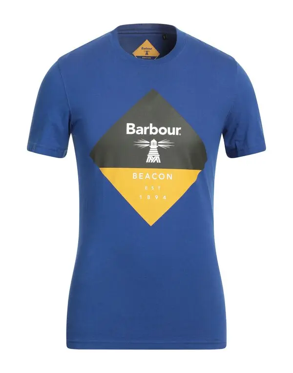Barbour Beacon T-shirt Size Cotton - Blue