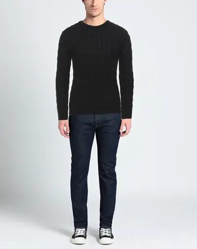 TSD12 Cable Knit Sweater - Black