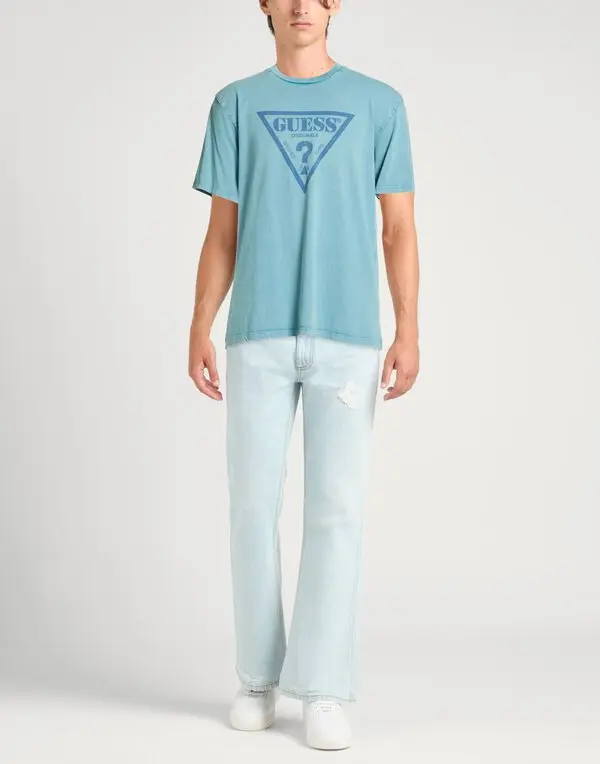 Guess T-shirt Size Cotton - Blue