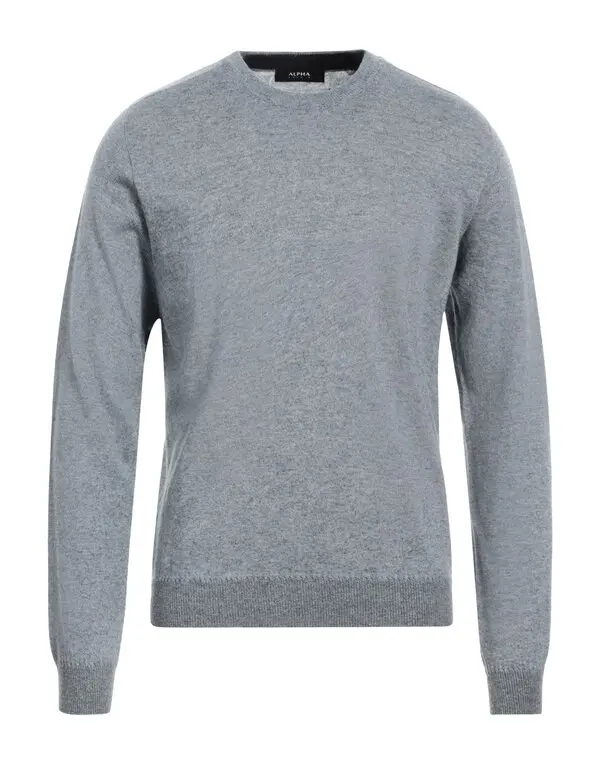 Alpha Studio Knitted Sweater - Blue