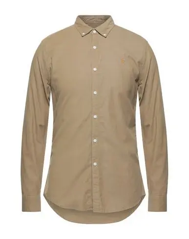 FARAH Shirt Size Cotton - Beige