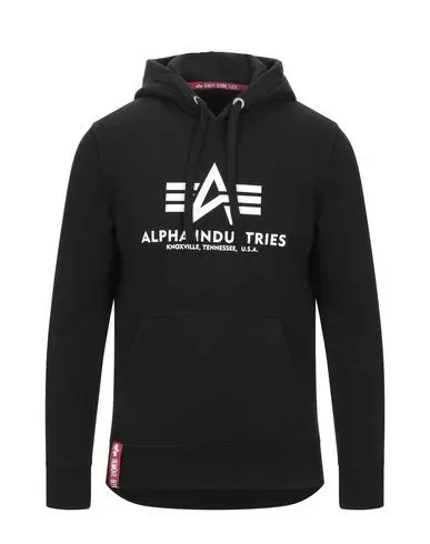 Alpha Industries Cotton-blend Fleece Sweatshirt - Black