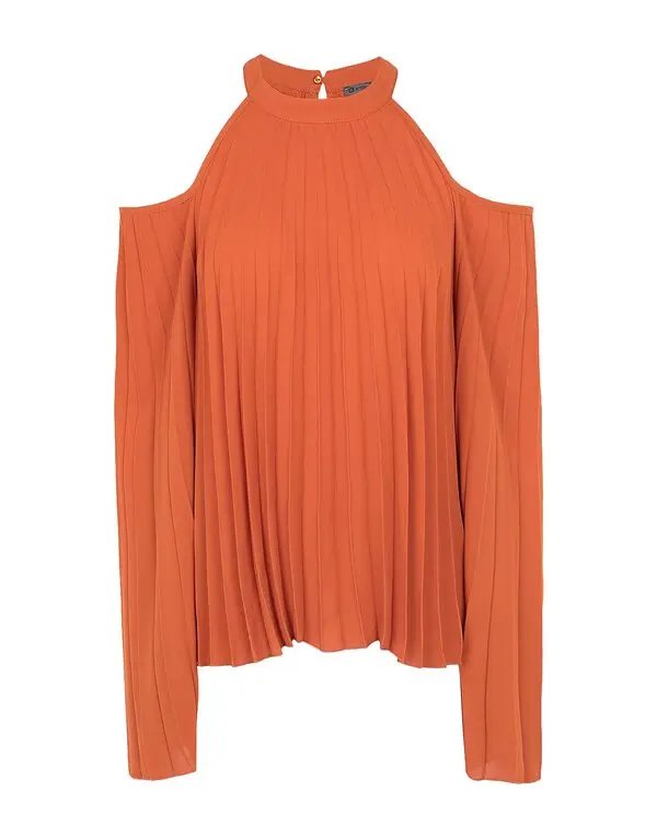 8 BY YOOX Pleated Cut-out Top
