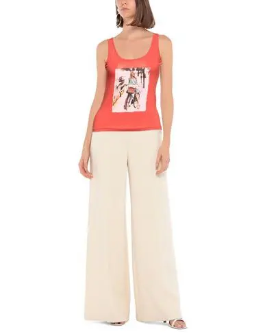 MR MASSIMO REBECCHI Jersey Tank Top - Orange