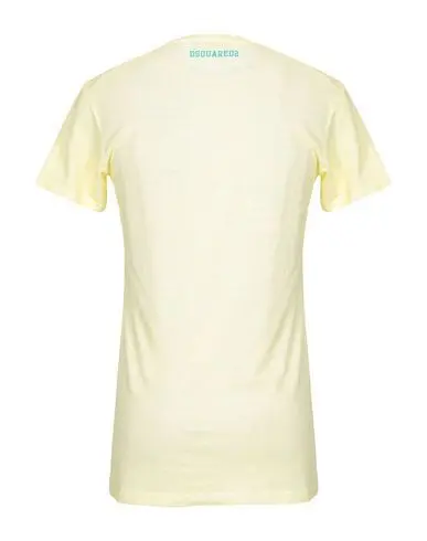Dsquared2 T-shirt Pastel Size Cotton - Yellow