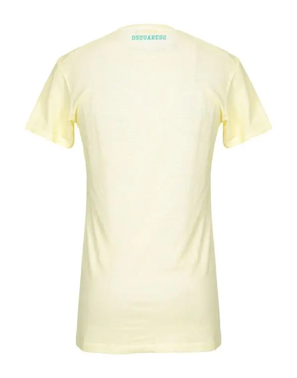 Dsquared2 T-shirt Pastel Size Cotton - Yellow