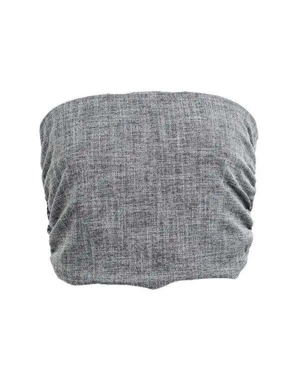 Topshop Tweed Tube Top