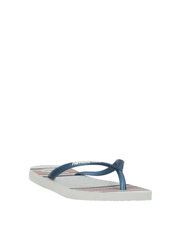 Havaianas Textile Fiber Thong Sandals - Blue