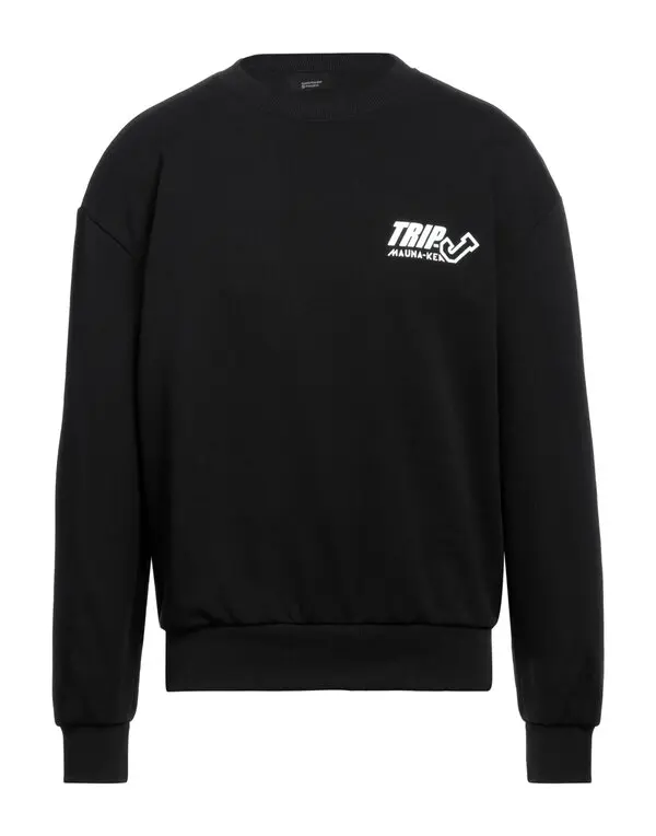 MAUNA KEA Cotton Sweatshirt - Black