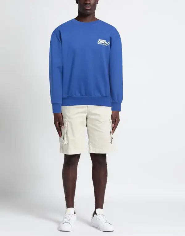 MAUNA KEA Cotton Sweatshirt - Blue