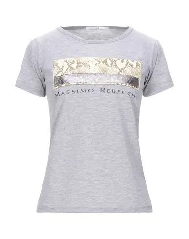 MR MASSIMO REBECCHI Light Cotton T-shirt - Grey