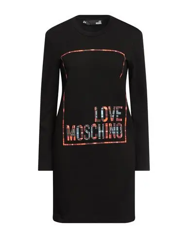 Moschino Mini T-shirt Dress - Black