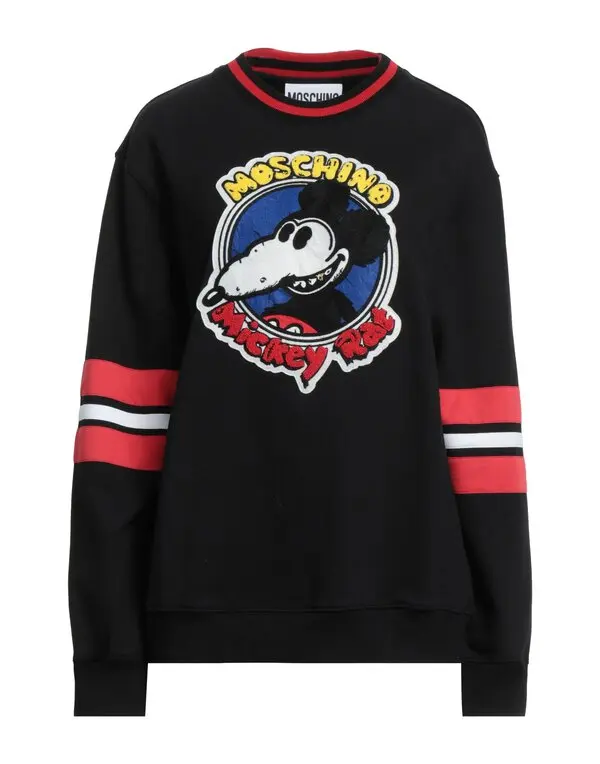 Moschino Embellished French Terry Sweatshirt