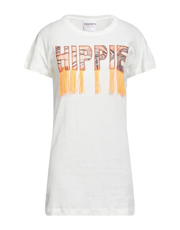 PEPITA Printed Cotton-linen T-shirt